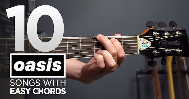 Play 10 OASIS Songs with Easy Chords | Andy Guitar