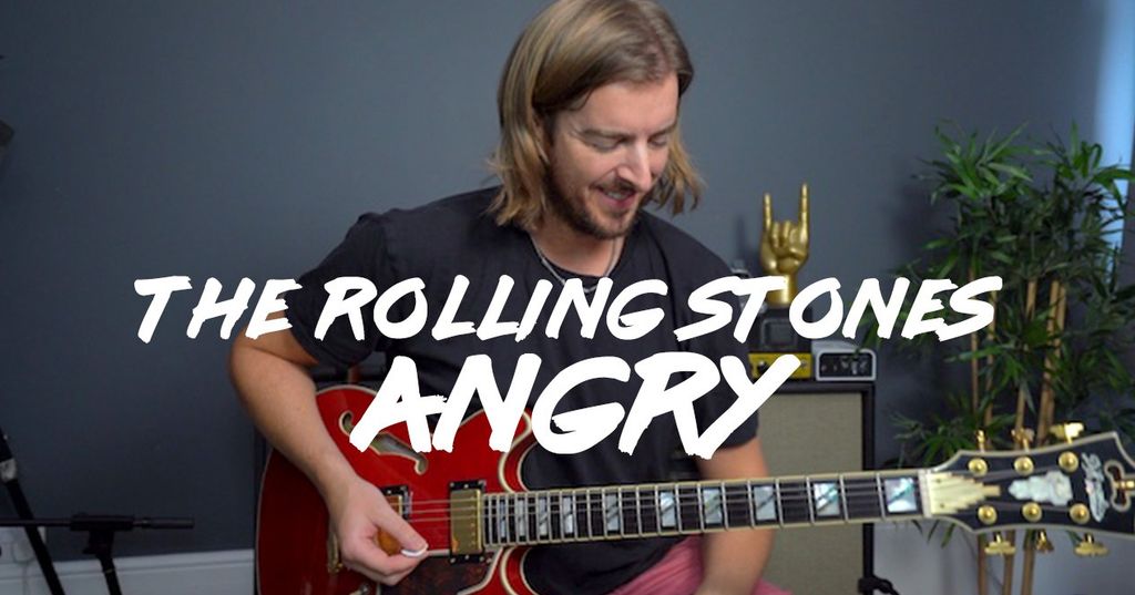 The Rolling Stones - Angry (new songs for 2023!) | Andy Guitar