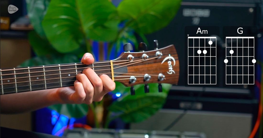 How Minor Chords Work: Em, Am, Dm | Andy Guitar