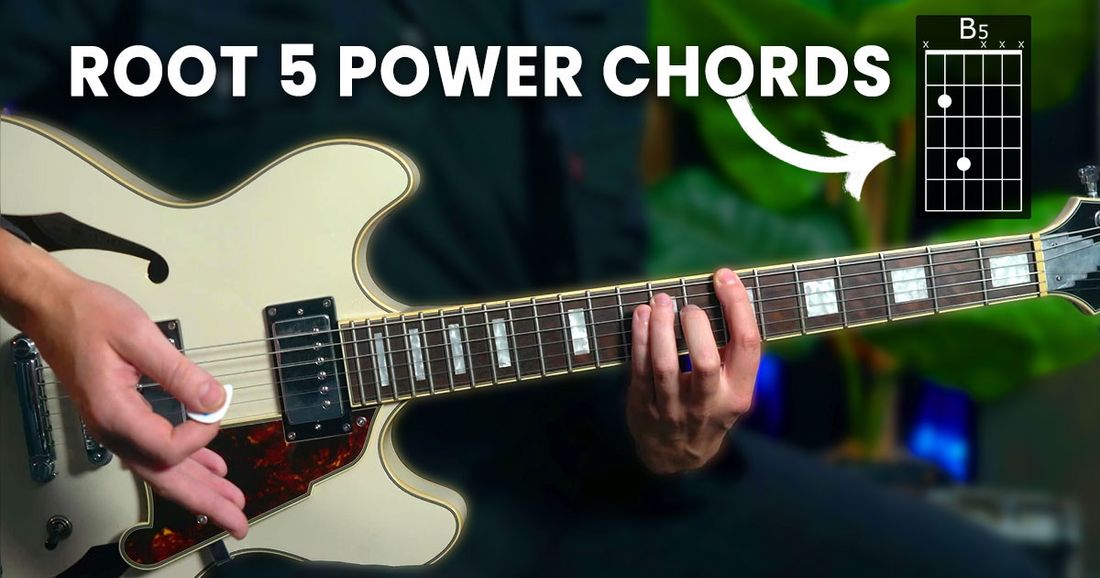 Root 5 Power Chords & 6 Key Tones | Andy Guitar