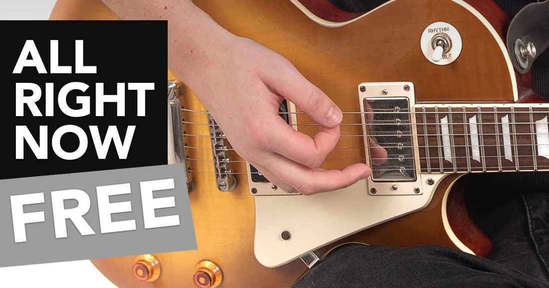 Free - All Right Now (all rhythm parts + solo) | Andy Guitar