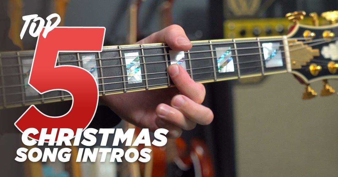 Top 5 Christmas Song Intros - Which is YOUR Favourite? | Andy Guitar