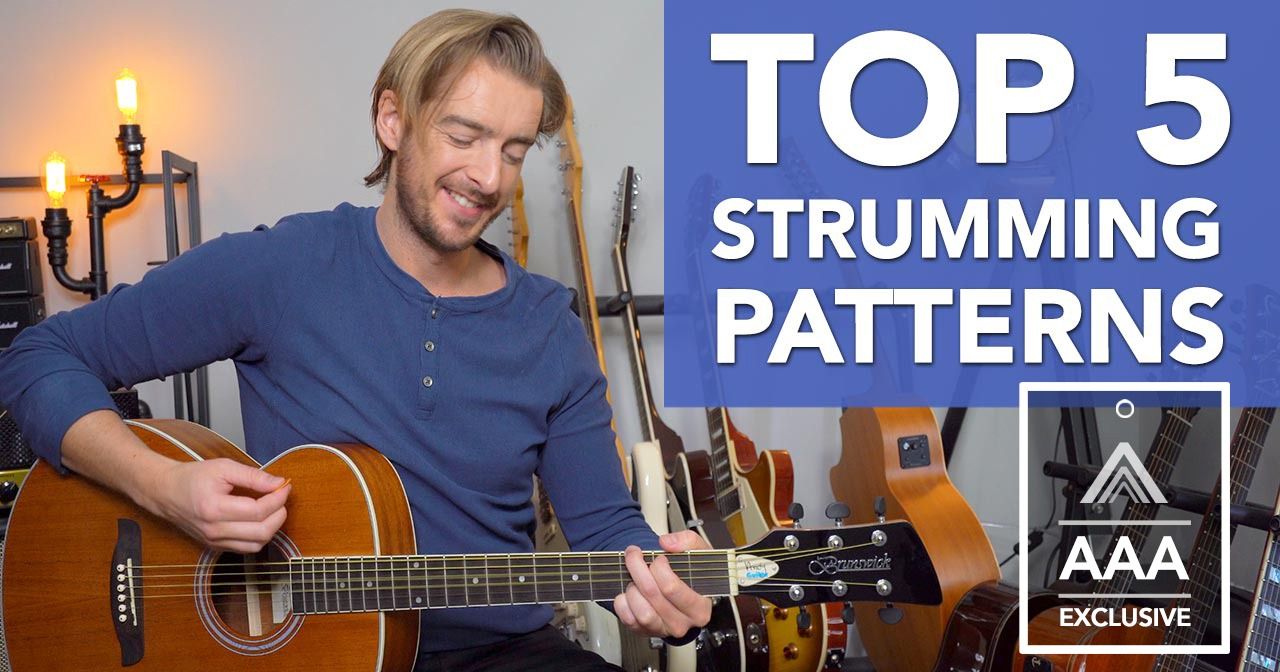 Top 5 Strumming Patterns for Acoustic Guitar | Andy Guitar