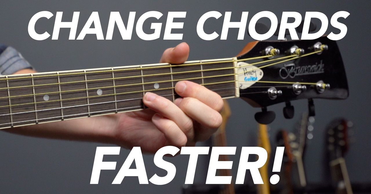 Change Chords Faster on Guitar | Andy Guitar