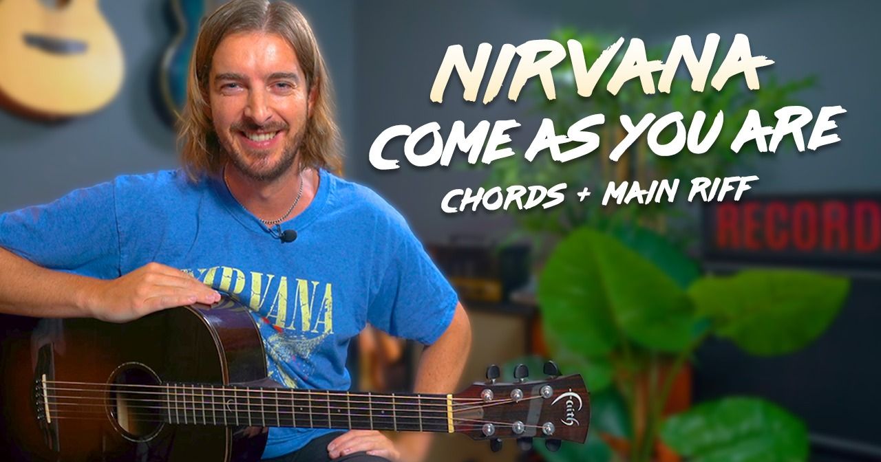 Nirvana - Come As You Are (Unplugged) | Andy Guitar