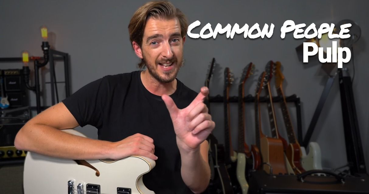 Band Song 6 - Common People by Pulp | Andy Guitar