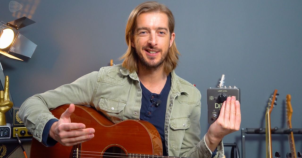 How to use a looper pedal with acoustic guitar | Andy Guitar