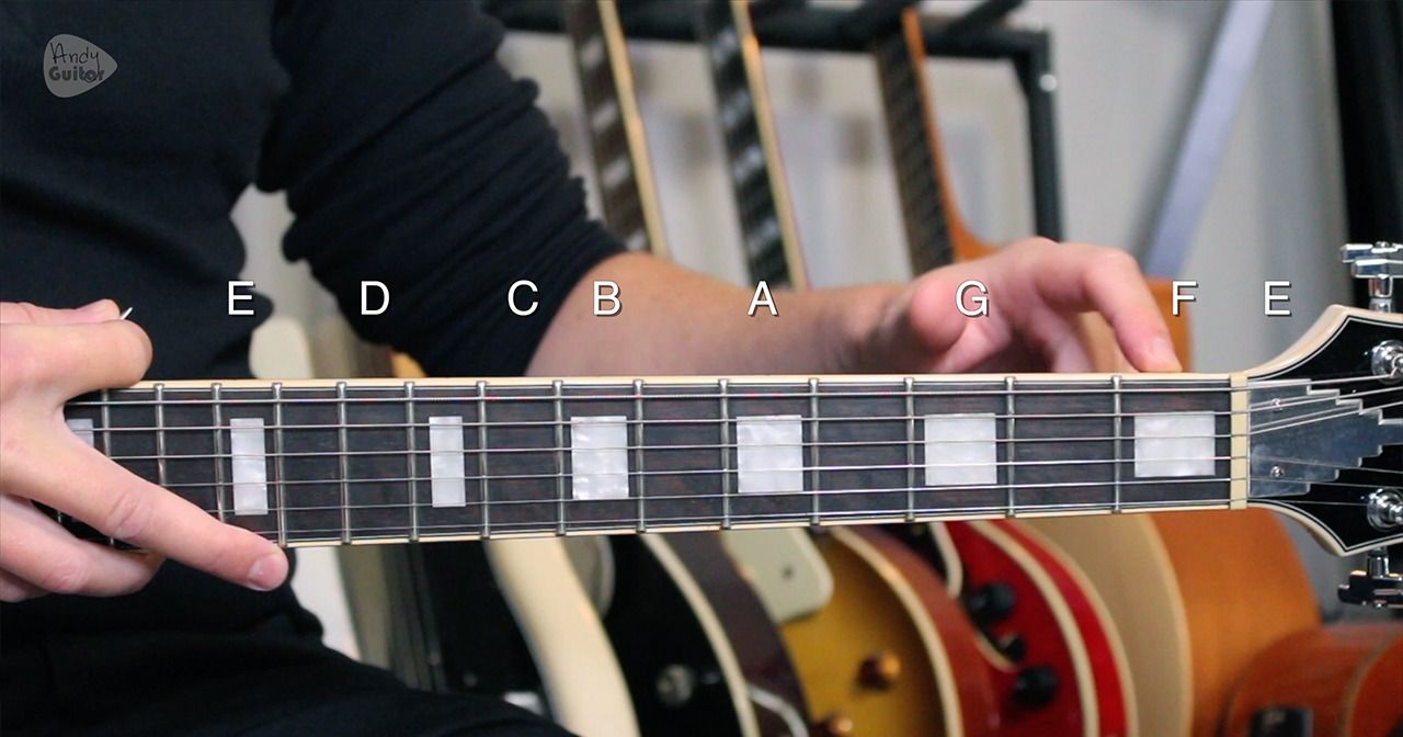 Minor Pentatonic Scale Shape 1 | Andy Guitar