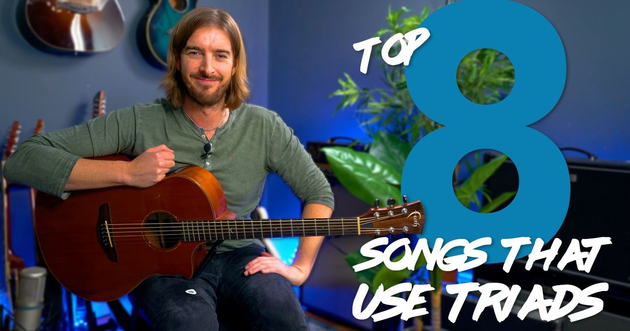 Top 8 Songs to Master Triads - Beginner to Advanced! | Andy Guitar