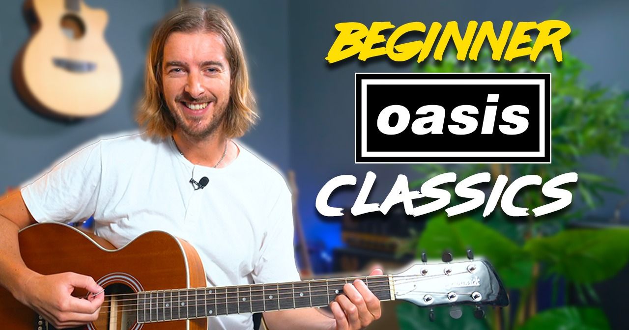 Top 10 EASY OASIS Songs YOU SHOULD KNOW! | Andy Guitar