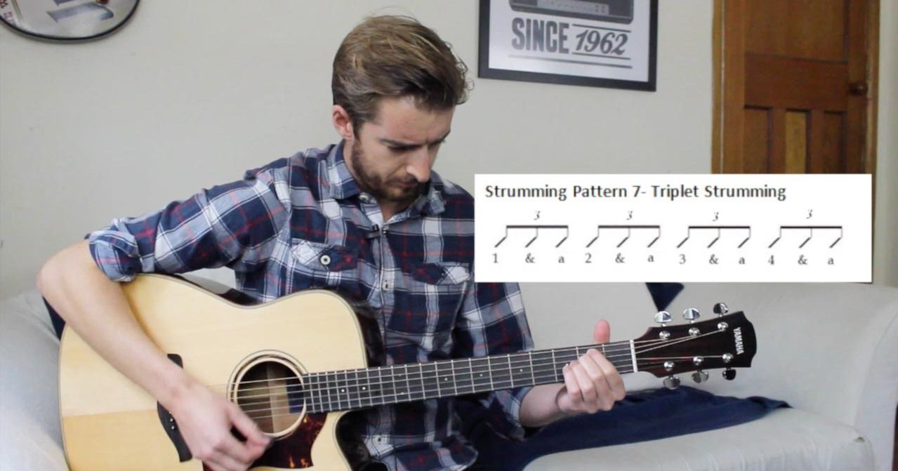 Triplet ‘Folk’ Style Strumming | Andy Guitar
