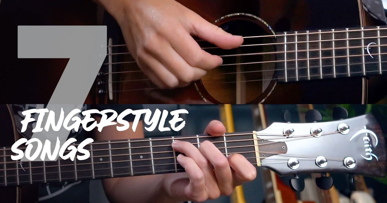 7 Fingerstyle Songs with ONE fingerpicking pattern | Andy Guitar