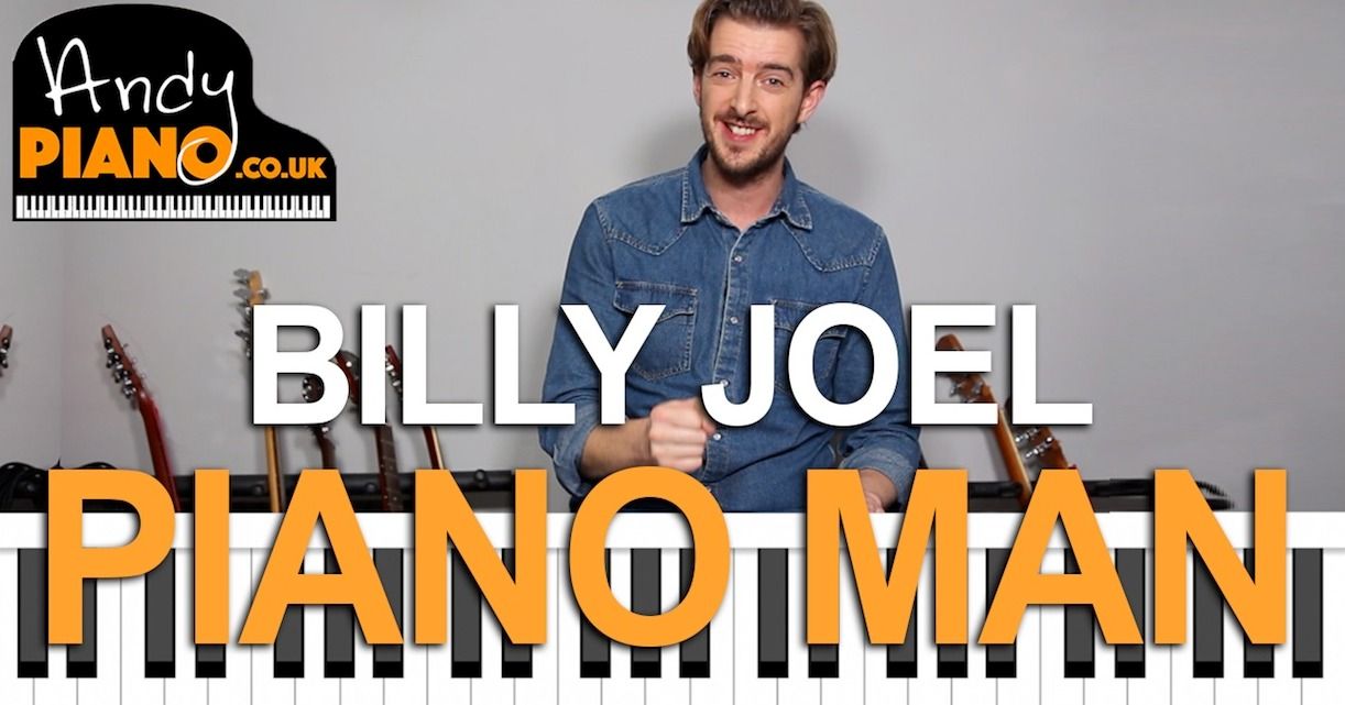 Billy Joel - Piano man tutorial | Andy Guitar