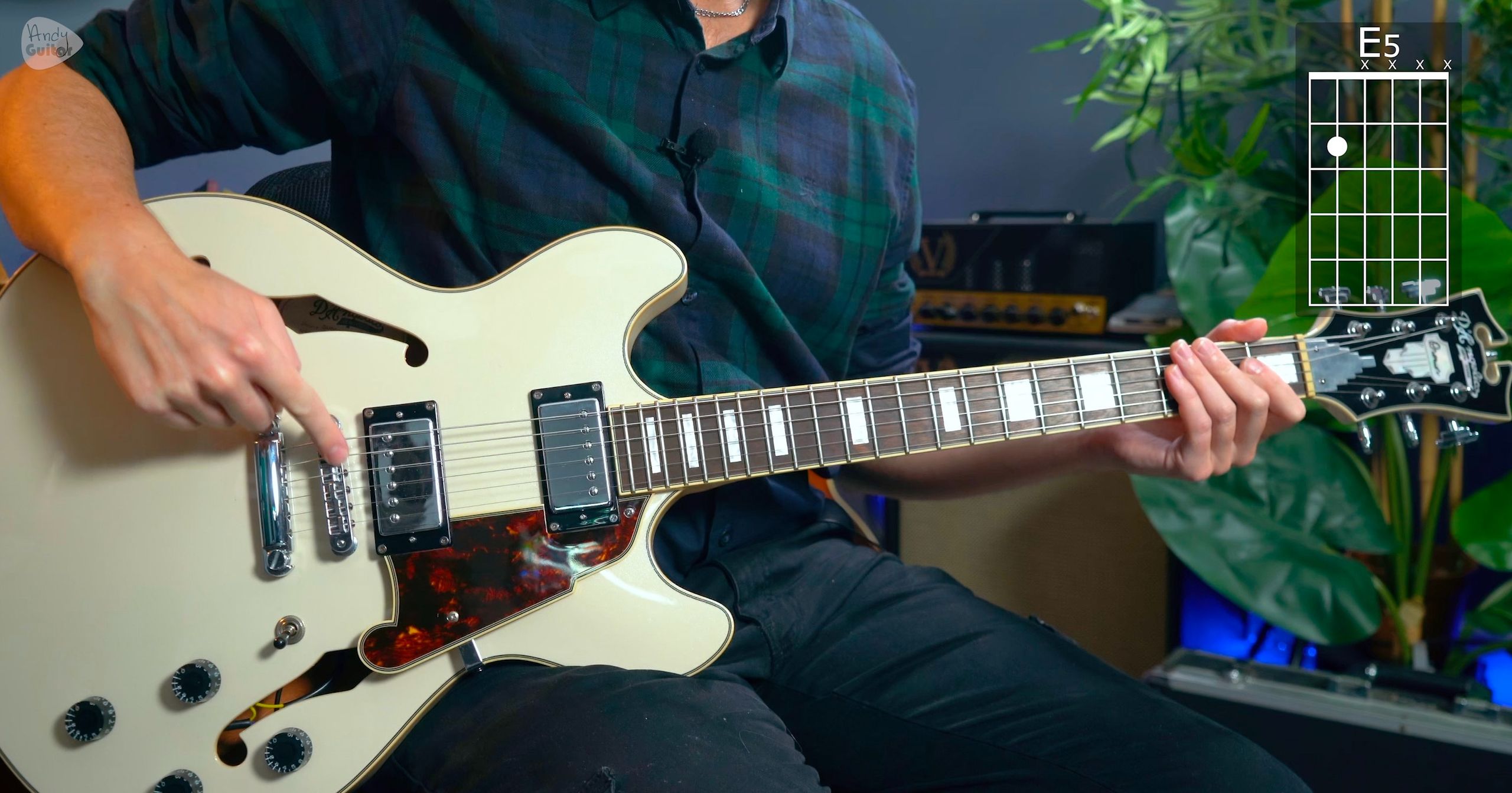 How to Play Heavy Rock Style Palm Muting | Andy Guitar