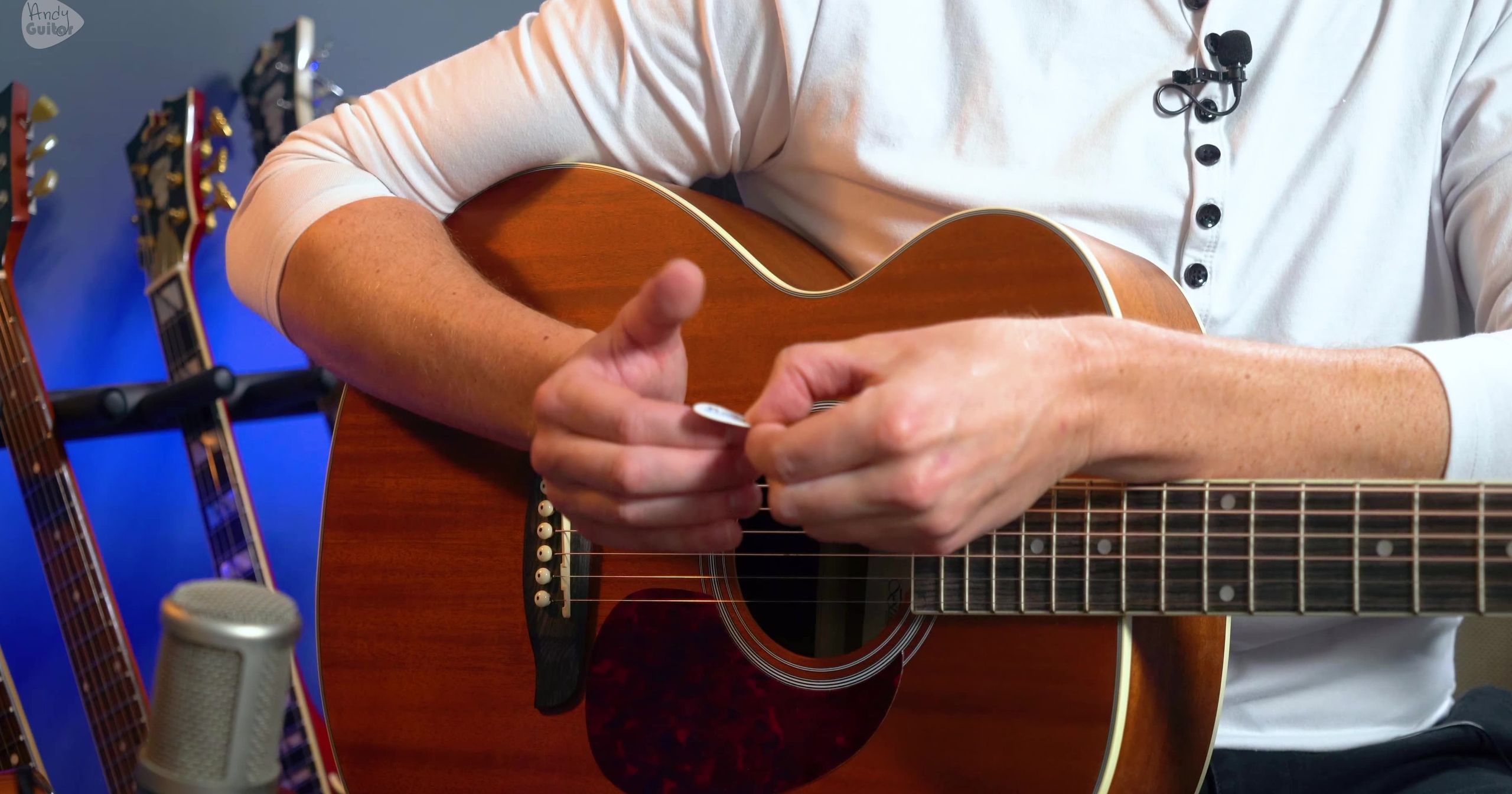 How to Strum With and Without a Pick | Andy Guitar