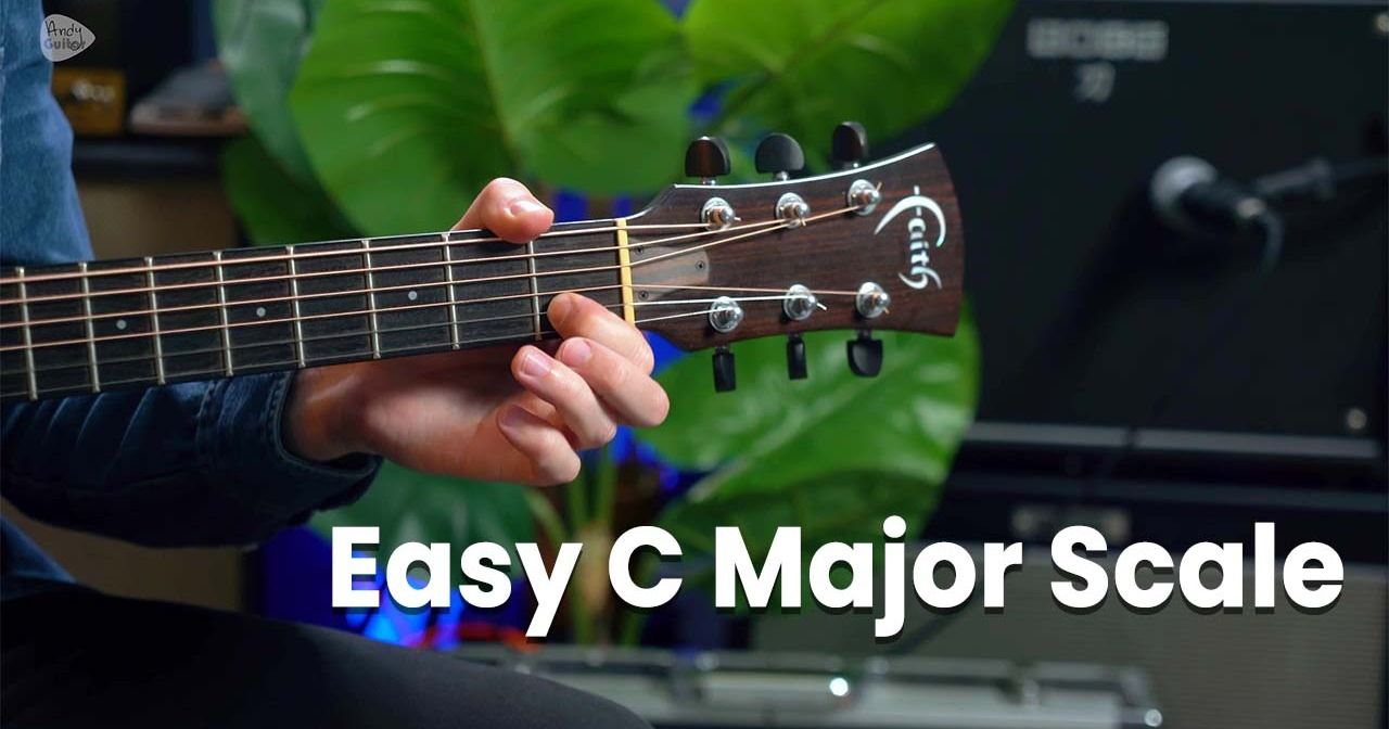 Easy C Major Scale | Andy Guitar