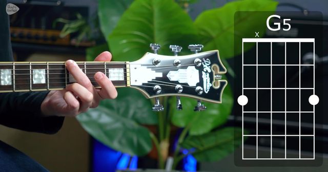 G Chord & Variations for Electric Guitar | Andy Guitar