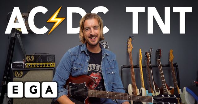 AC/DC - TNT - The easiest AC/DC riff? | Andy Guitar