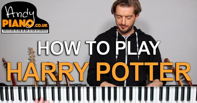 Harry Potter - Hedwigs Theme EASY Piano Tutorial | Andy Guitar